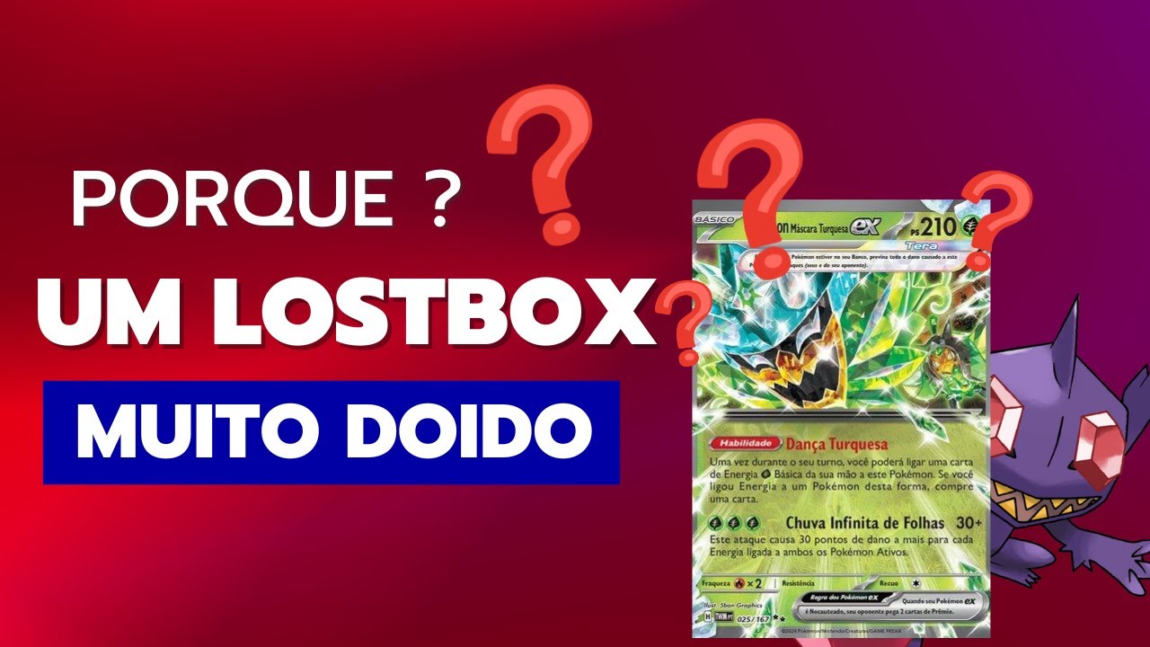 QUE LOST BOX É ESSE MEU MANO? POKEMON TCG - YouTube
