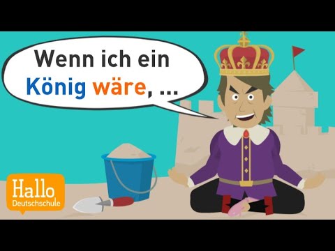 Deutsch lernen | Konjunktiv 2 einfach erklärt mit Beispielsätzen ...