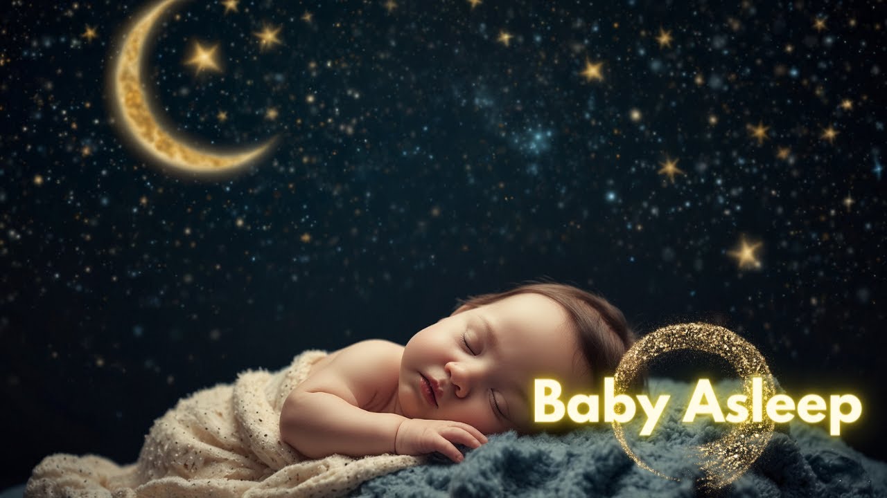 28 minutes of Relaxing Sleeping Music for Babies 💖 Instant Sleep Stars ...