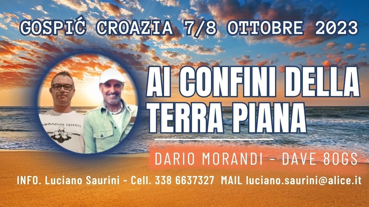 AI CONFINI DELLA TERRA PIANA. DARIO MORANDI DAVE 80GS - YouTube
