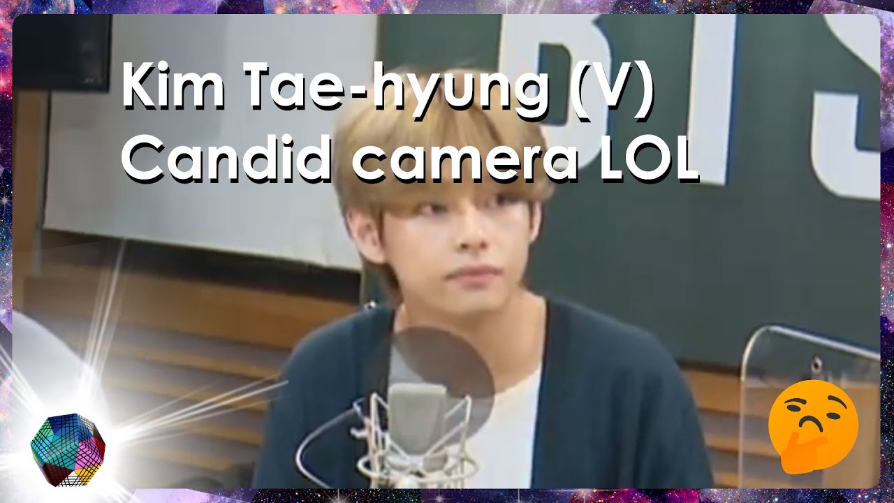Kim Tae-hyung (V) Candid camera LOL - YouTube