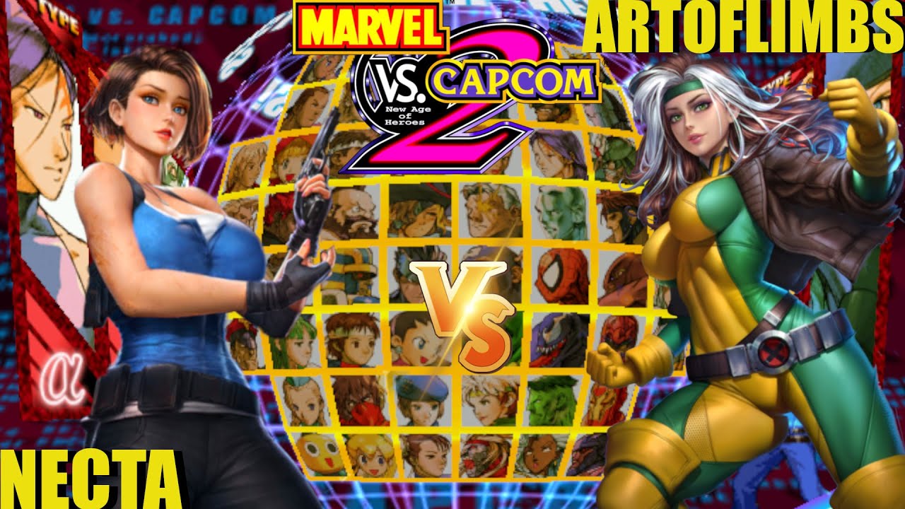 Marvel vs capcom 2: ARTOFLIMBS vs NECTA - YouTube