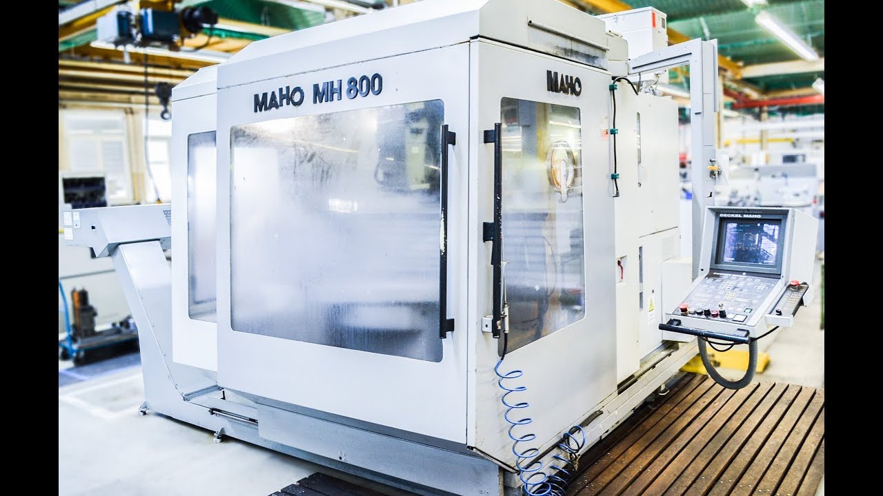MAHO MH800C - YouTube