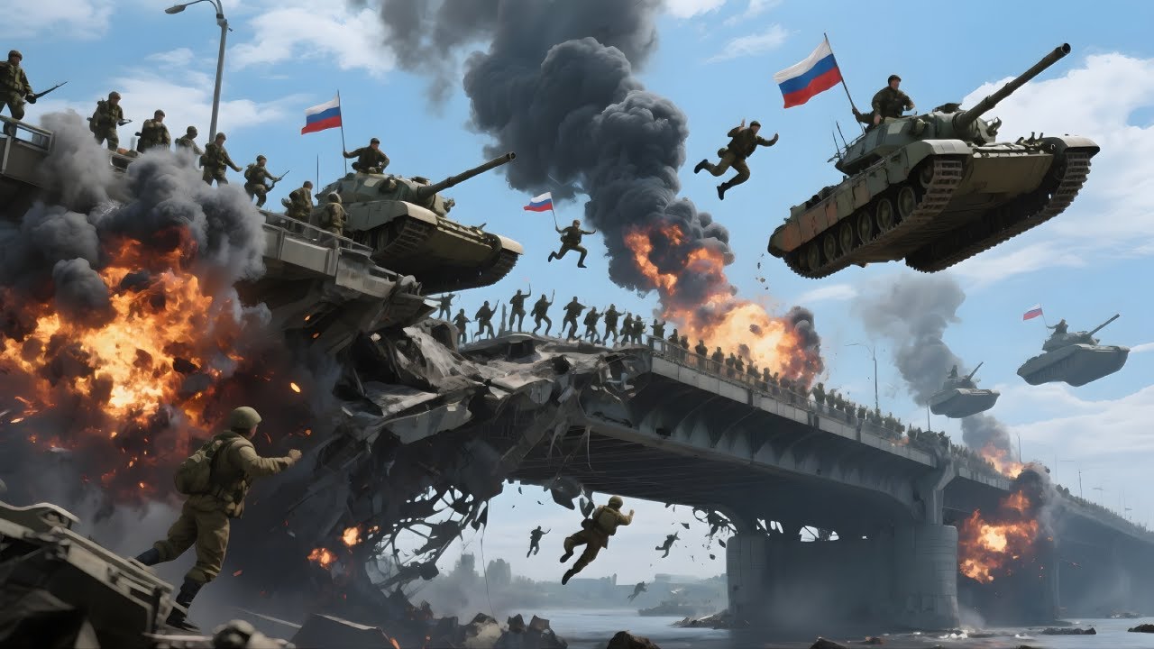 August 22: Crimean Bridge Collapses, After US Forces Bombard Russian ...
