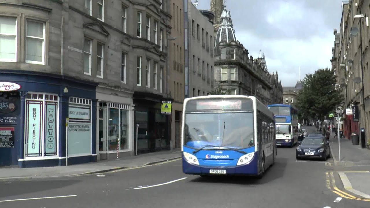 DUNDEE BUSES AUGUST 2014 - YouTube