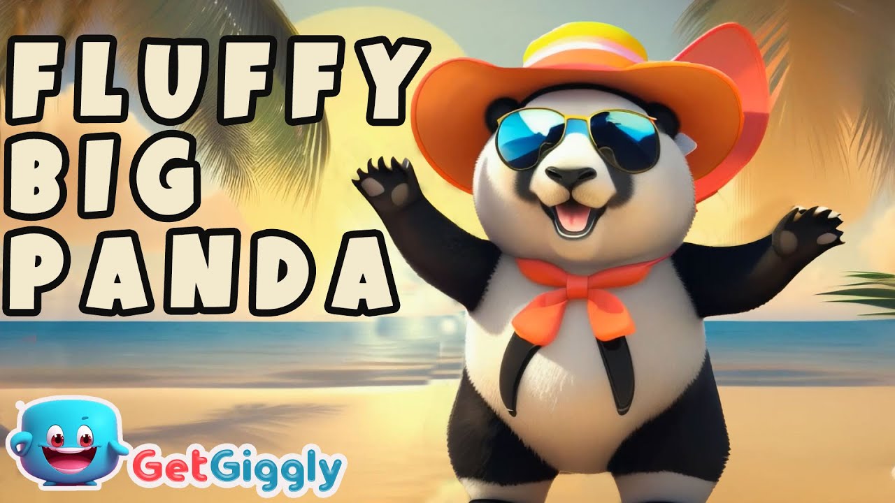 Panda Panda Song for kids| Panda Play Time Song| GetGiggly Nursery ...