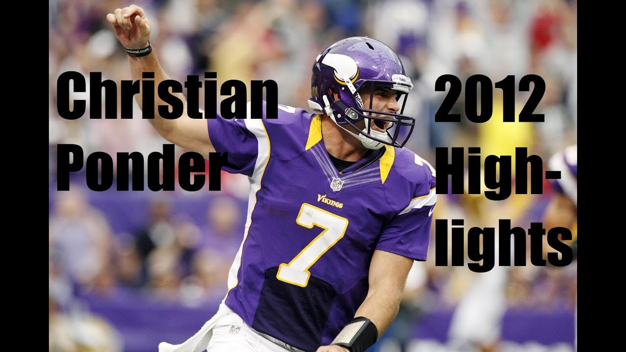 "The Leader" Christian Ponder Highlights 2011-12 (Minnesota Vikings ...