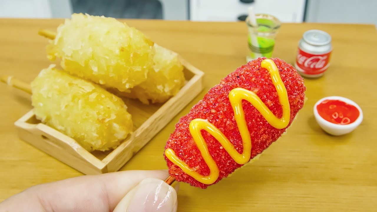 Satisfying Yummy Cooking Mini Food Video | Miniature Cheesy Stick ...