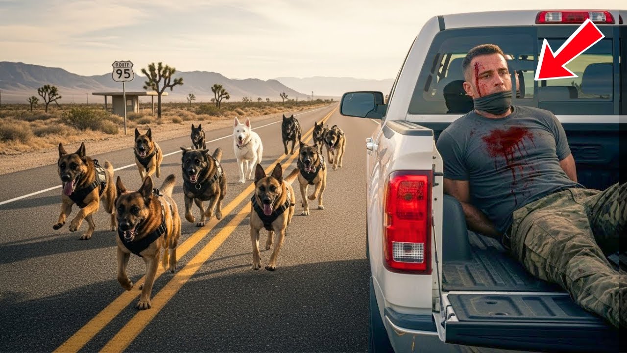 A DELTA Force Gave a Hidden Signal at the Rest Stop — But 10 Dogs Were ...
