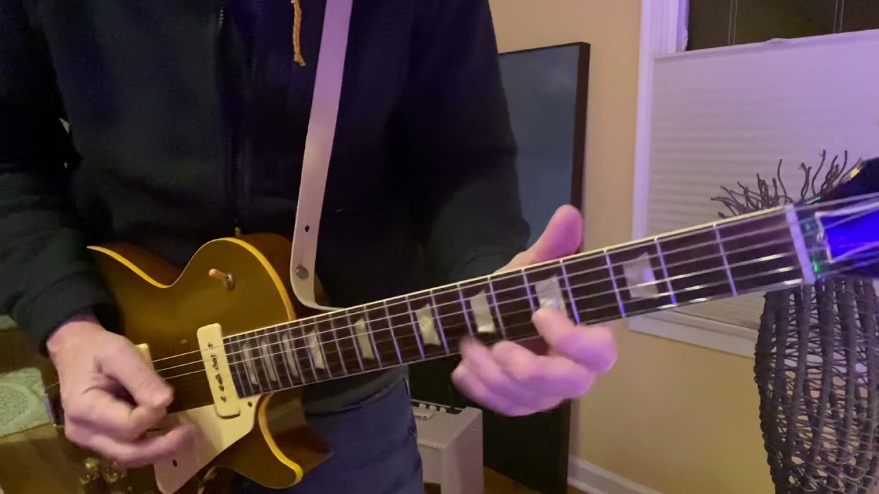 Mutt testing a 1952 Les Paul Standard into a VOX AC4HW - YouTube