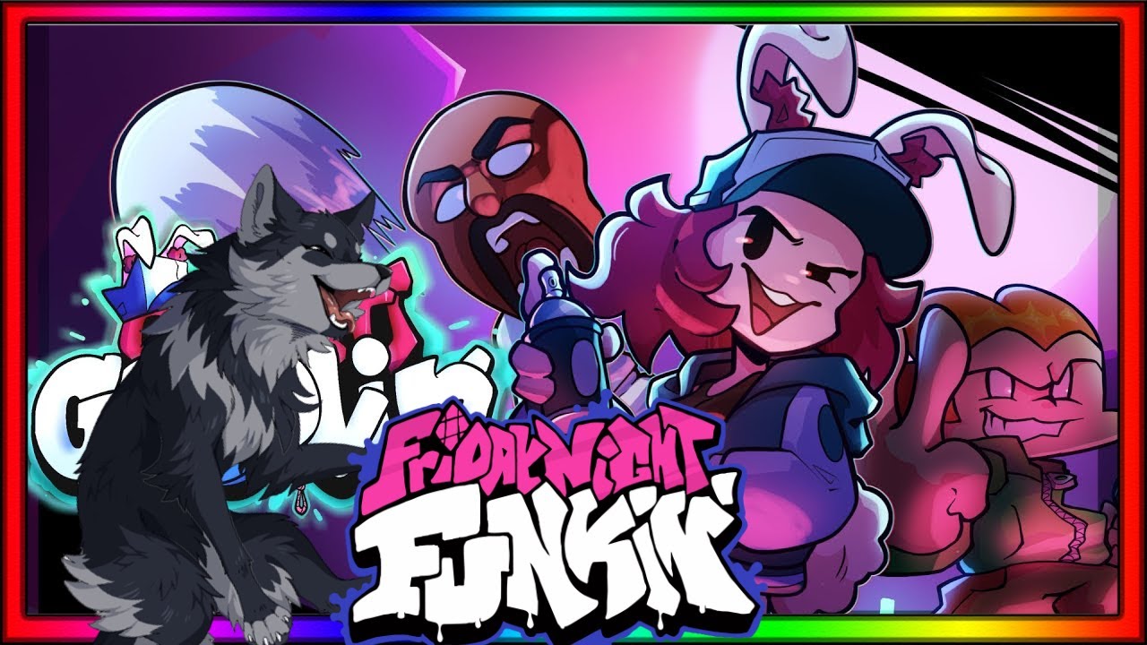 Ein Wolf gegen ein Häschen | Friday Night Funkin' [FNF'] Graffiti ...