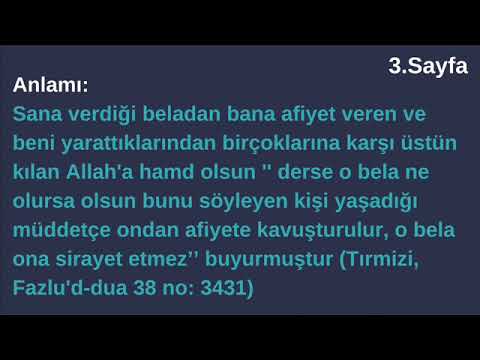 Hasta-Bela Görüldüğünde,Hasta Ziyareti,Salgın-Bulaşıcı Hastalıklardan Korunma Duaları