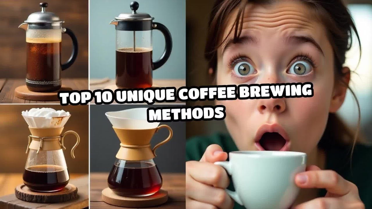 Top 10 Unique Coffee Brewing Methods - YouTube
