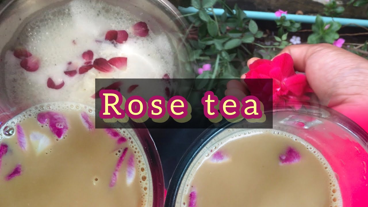 Rose Tea Recipe॥How to make tea perfectly॥Gulab chai॥Rose chai - YouTube