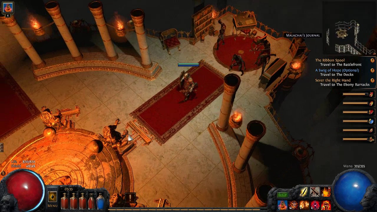 Path of Exile part 41a - Lady Dialla - YouTube