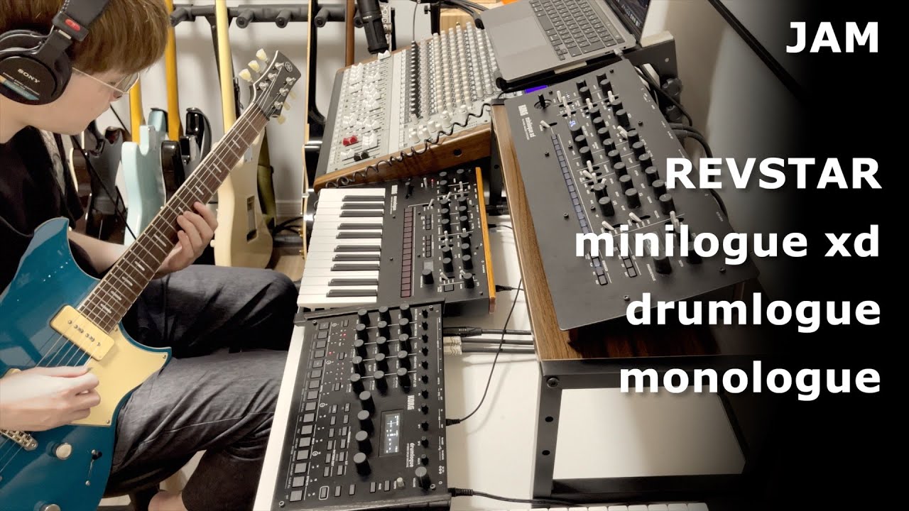 JAM - REVSTAR/Minilogue xd/Drumlogue/monologue - YouTube