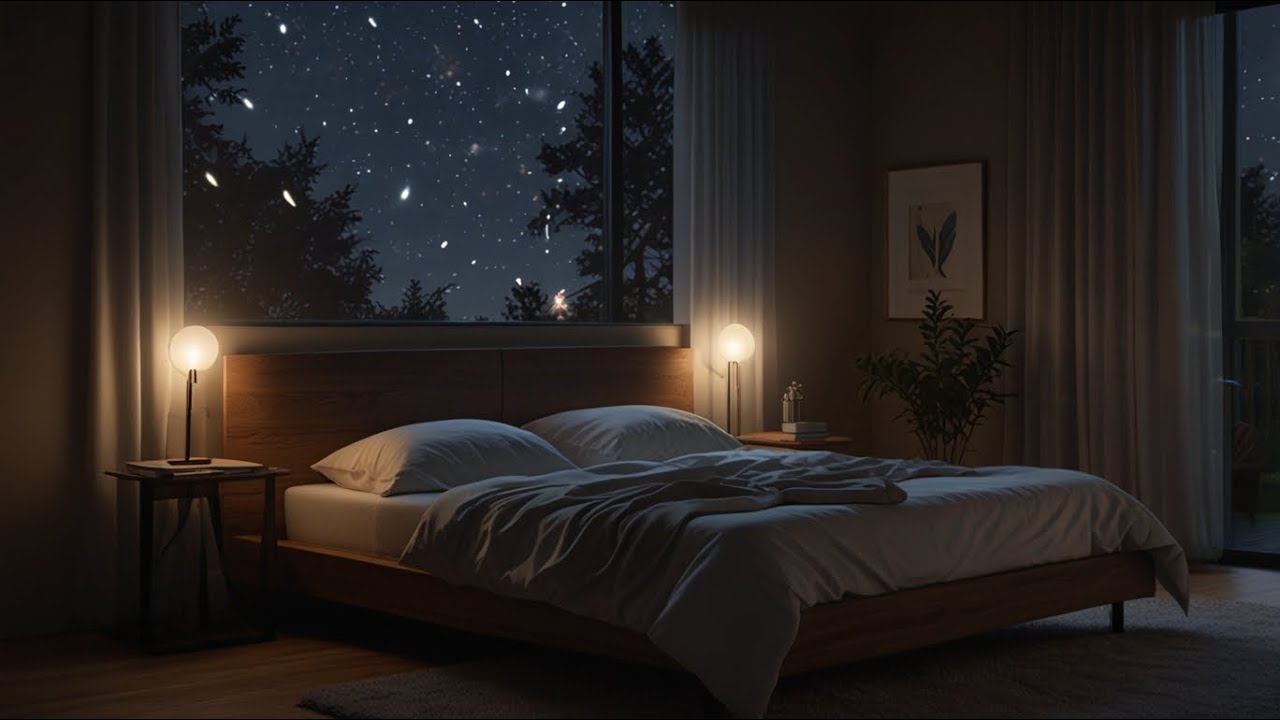 Soothing Relaxation Piano Music - Midnight Serenity: Peaceful ...