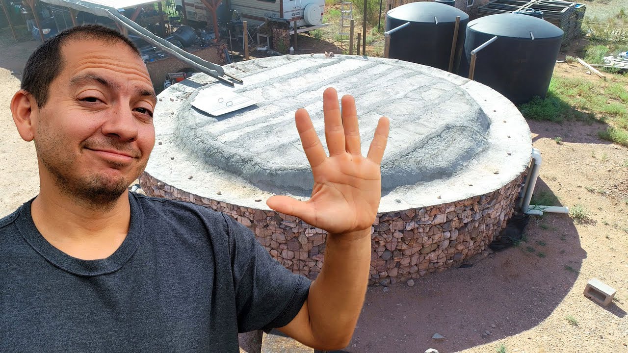 5 Lessons Learned From Building Our Own Rainwater Harvesting Cistern ...