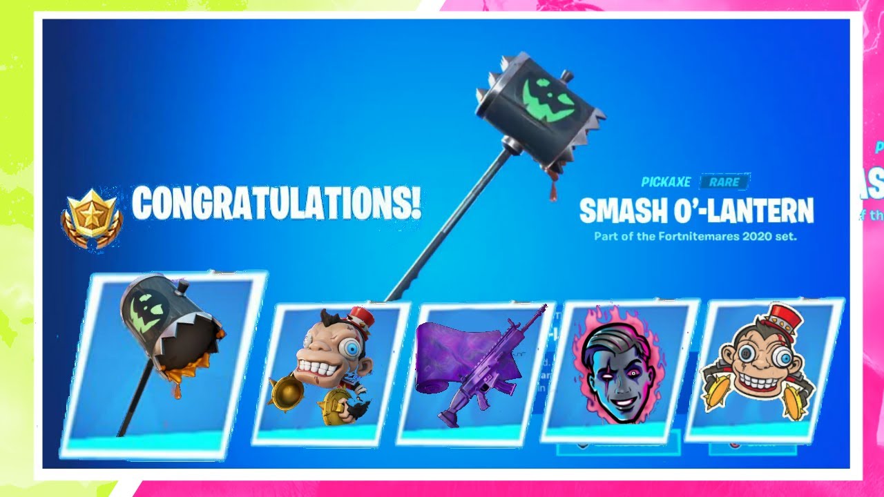 HOW TO GET THE SMASH-O-LANTERN FREE PICKAXE IN FORTNITE - YouTube