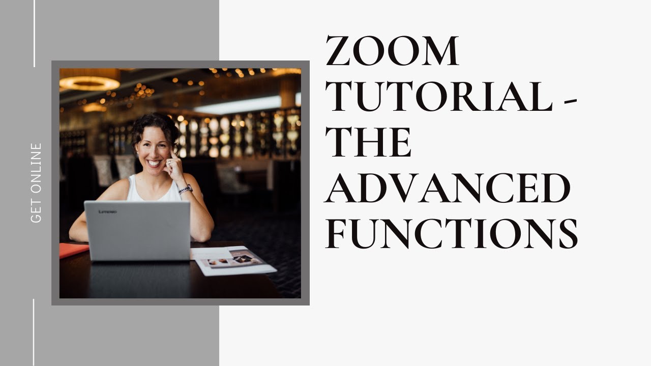 Zoom Tutorial - How to use advanced features, polls & breakout rooms ...