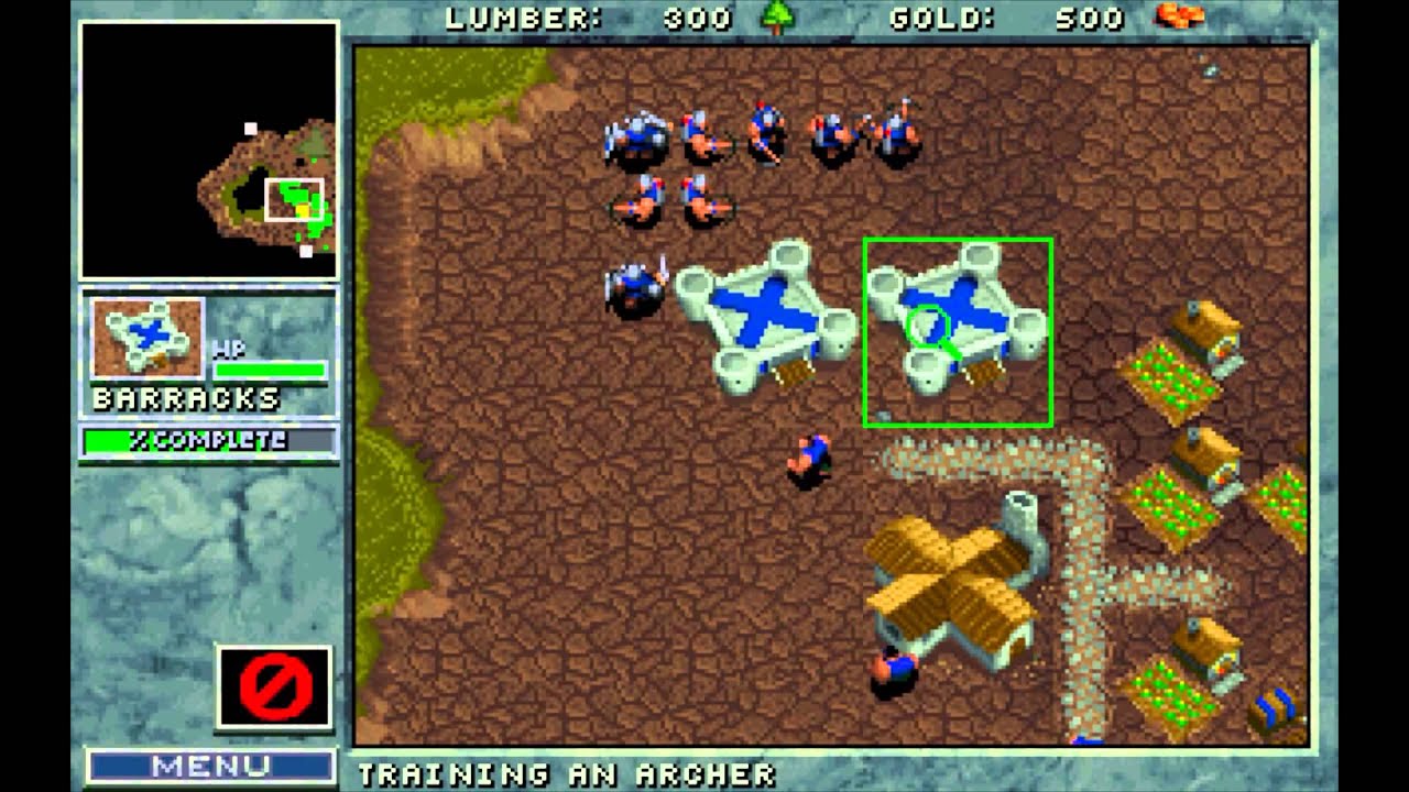 Warcraft 1: Orcs & Humans Full Walkthrough Human Chapter 3 - YouTube