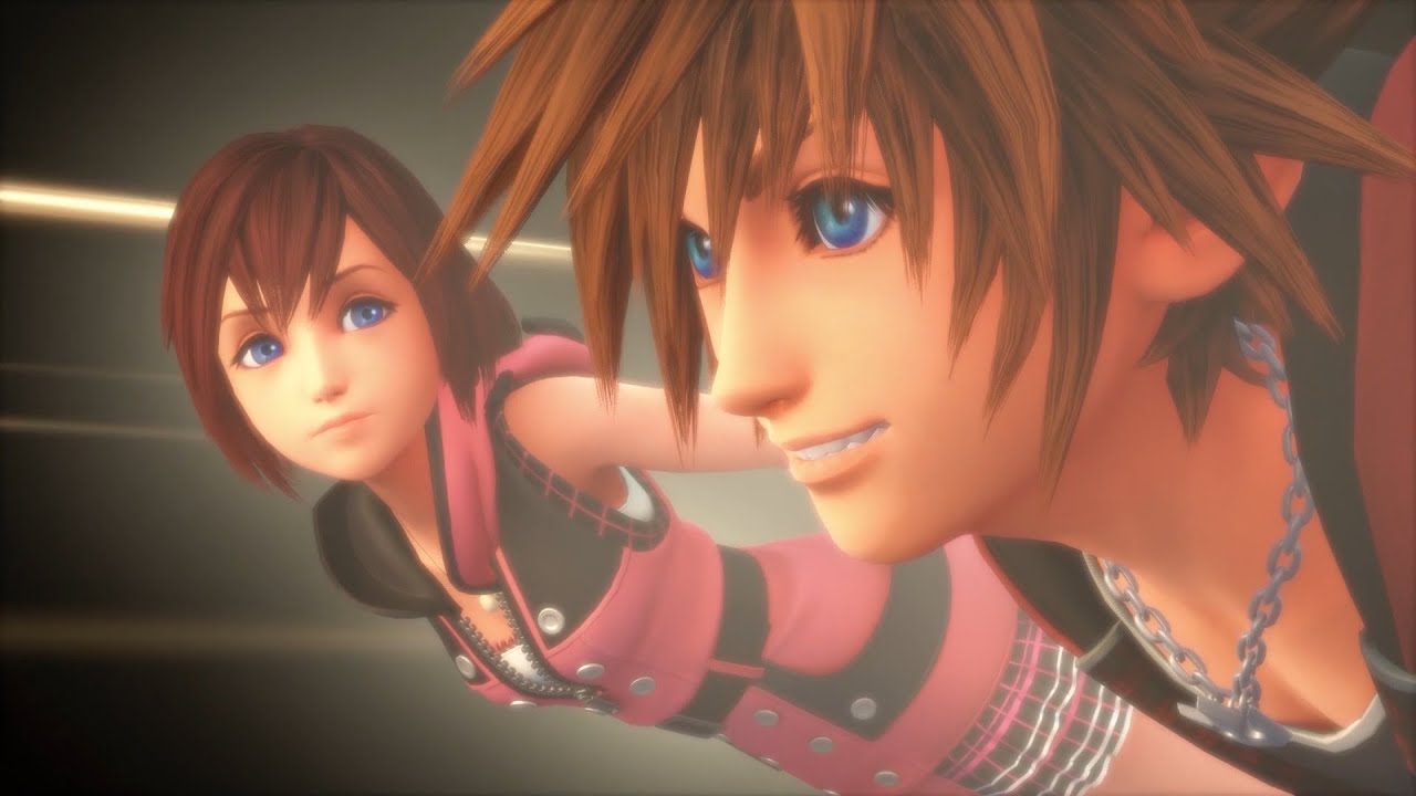 Kingdom Hearts III - Kairi Guides Sora Back 1080p - YouTube