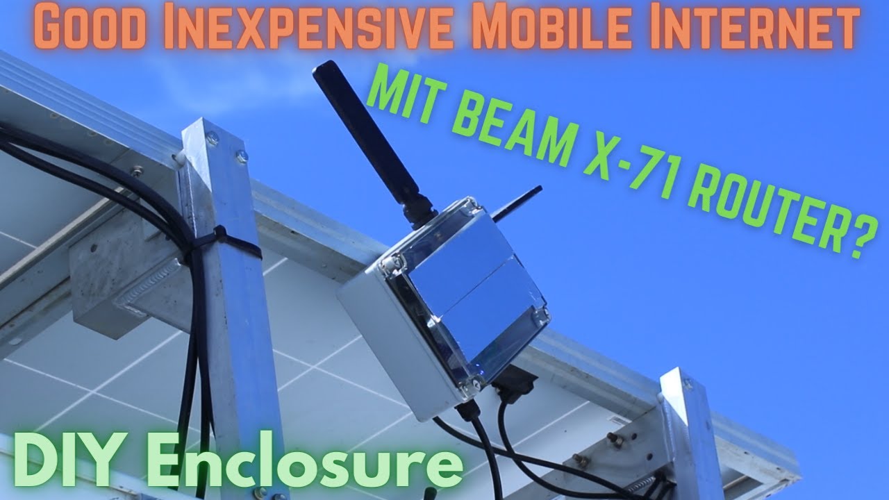 Attempting to Get Good Mobile Internet, MIT Beam X-71 - YouTube