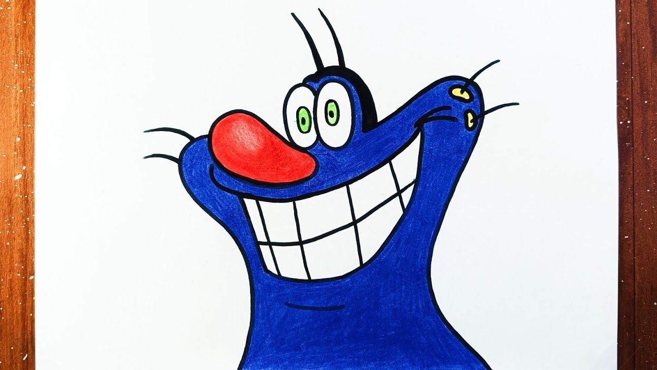 How to draw oggy step by step || Cute oggy drawing || easy drawing ...