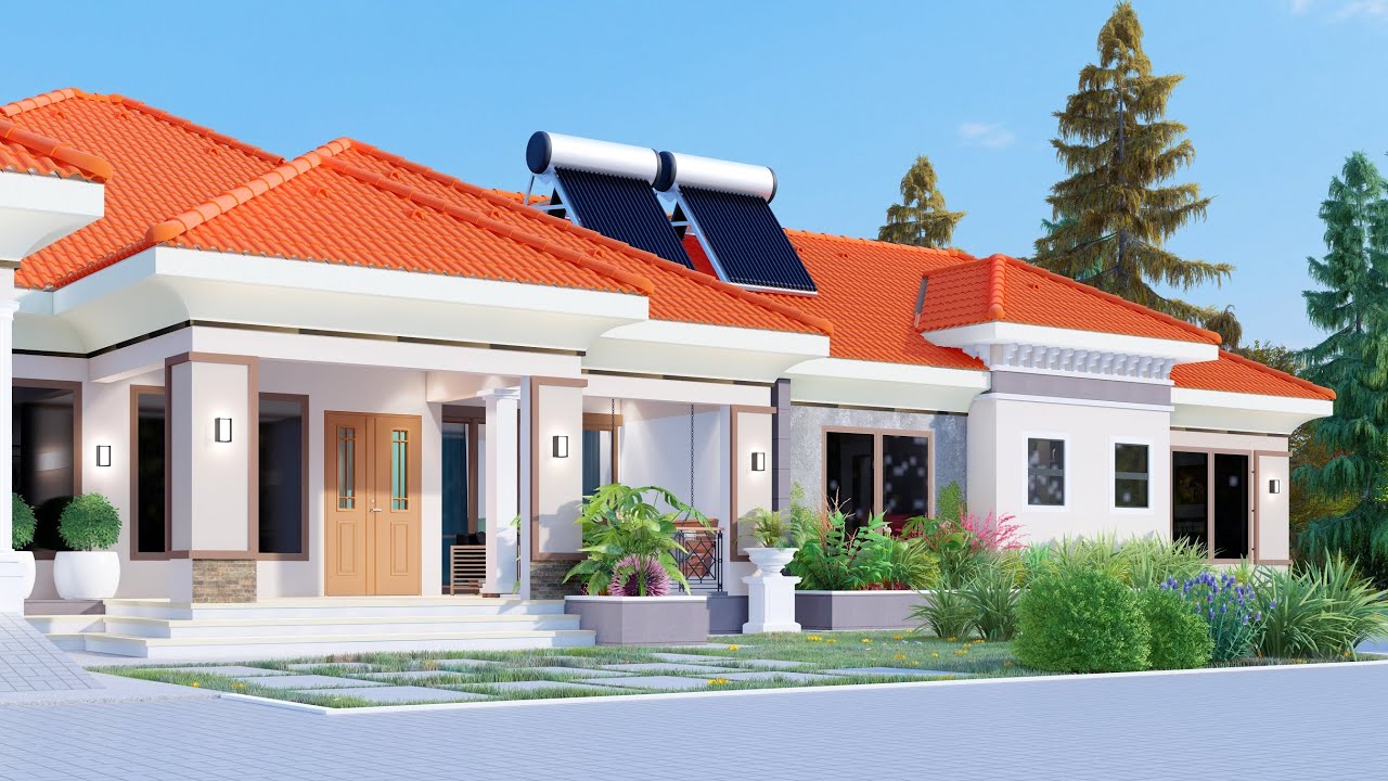 Incredible 4 Bedroom House Design | House Plan | ALL ENSUITE ...