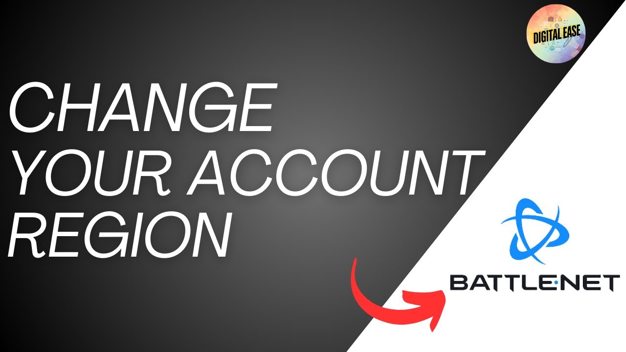 How To Change Your Account Region On Battle.Net (Tutorial) - YouTube