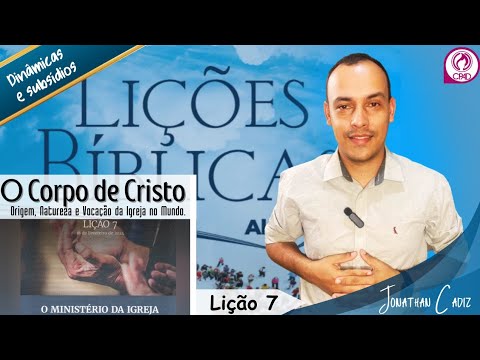EBD 1° Tri_Lição 7 | O Ministério Da Igreja | Link da Revista e Livro ...