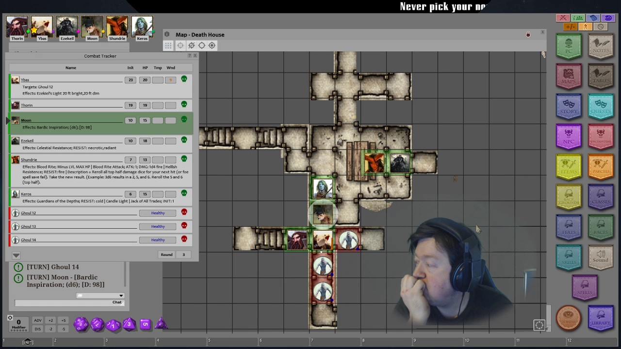 Curse of Strahd 5e D&D - Player POV - 3rd Session. - YouTube
