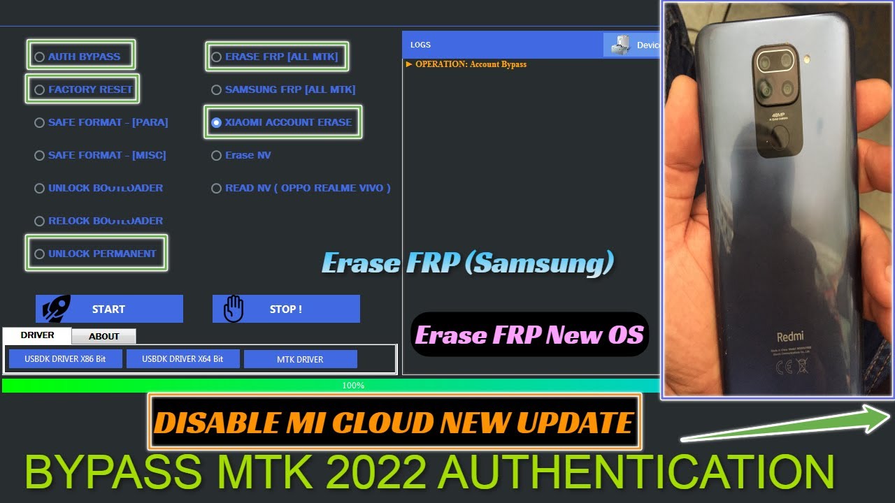 FACTORY FORMAT TOOL | MTK Xiaomi oppo Realme Samsung Huawei vivo | MTK ...