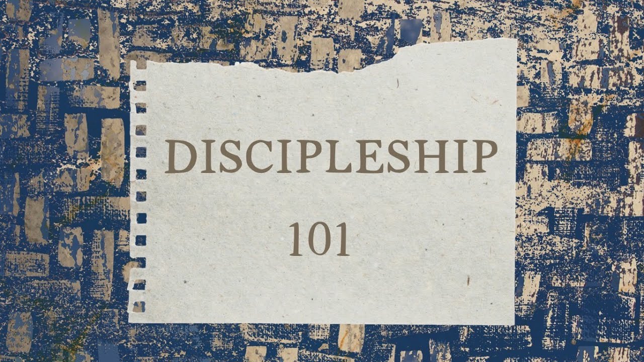 DISCIPLESHIP 101 - Reconciliation - YouTube