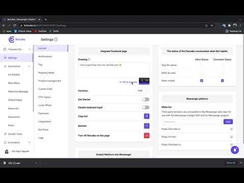 Botcake - Basic Setting - YouTube