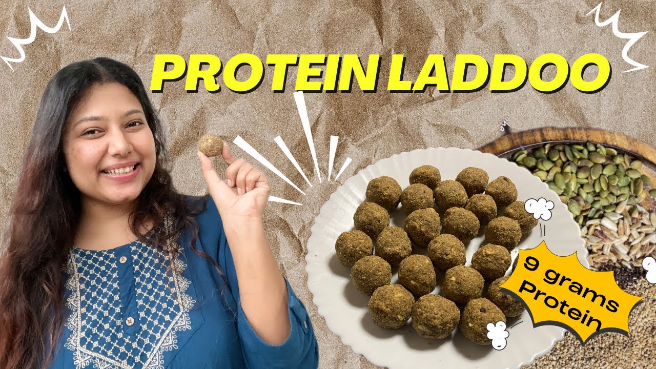 Weight loss Protein Laddoo || Zero Sugar|| 9 gram of protein - YouTube