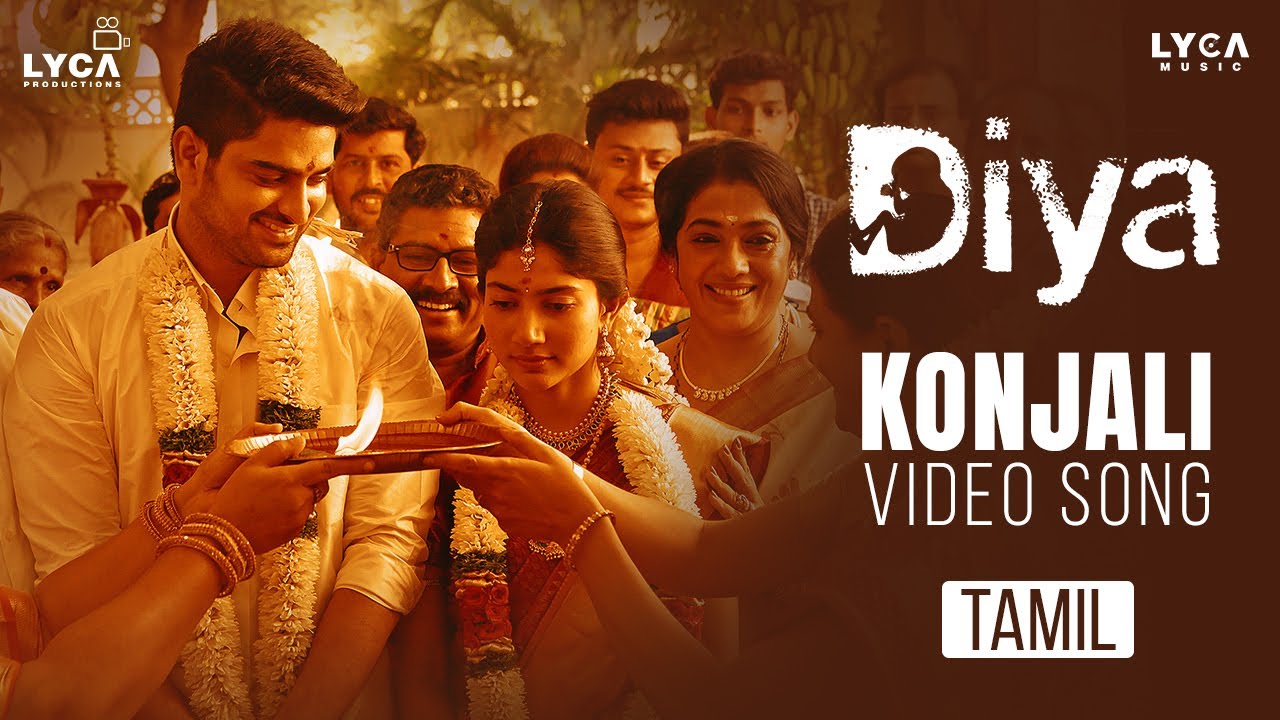 Diya Tamil Movie Songs | Konjali Video Song | 4K | Sai Pallavi | Naga ...