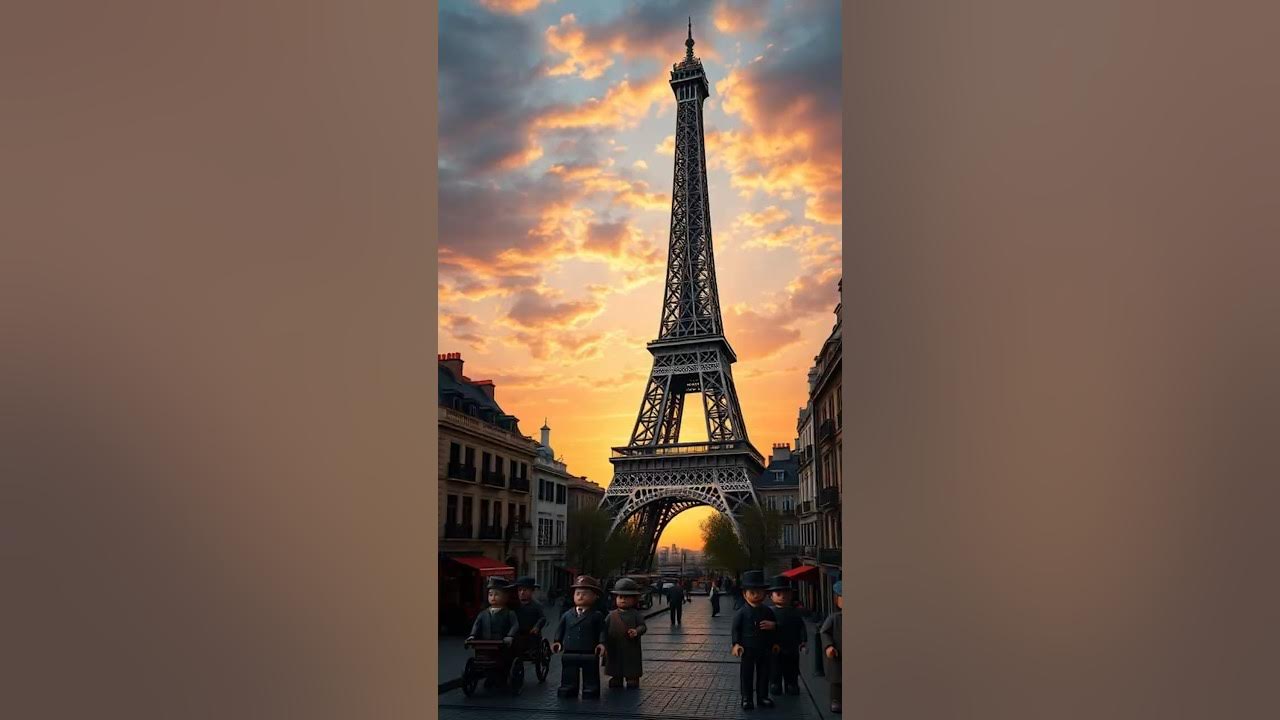 The Eiffel Tower: From Controversy to Iconic Masterpiece 🗼 #shorts #history #facts #paris # ...