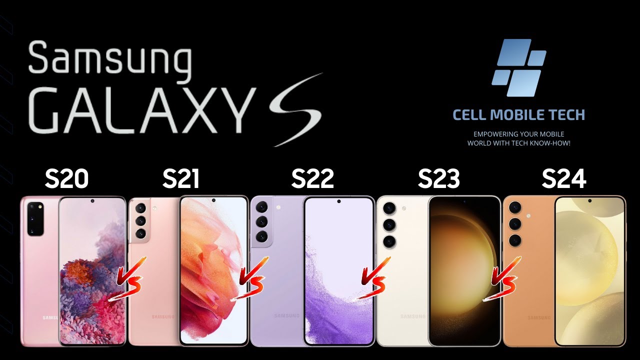 Samsung Galaxy S20, S21, S22, S23 and S24 - YouTube