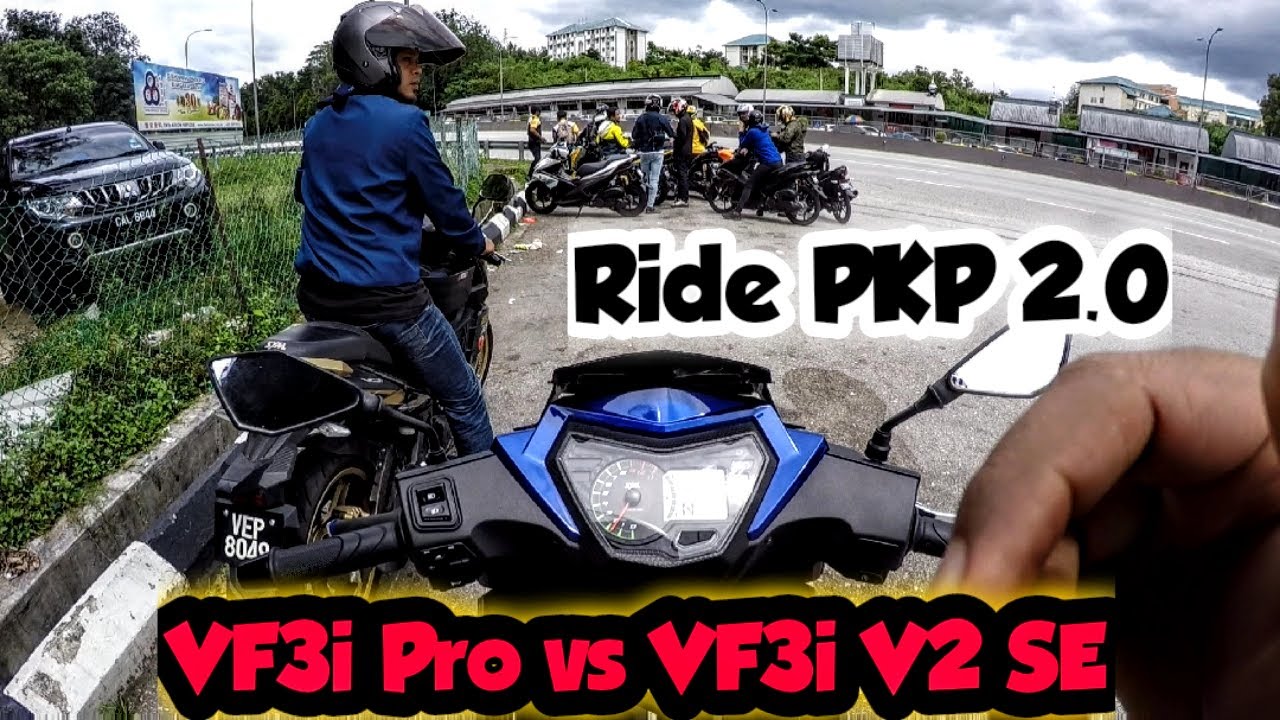 Sym VF3i V3 Pro vs VF3i V2 SE - Ride Lemang To'ki PKP 2.0 (2021) - YouTube