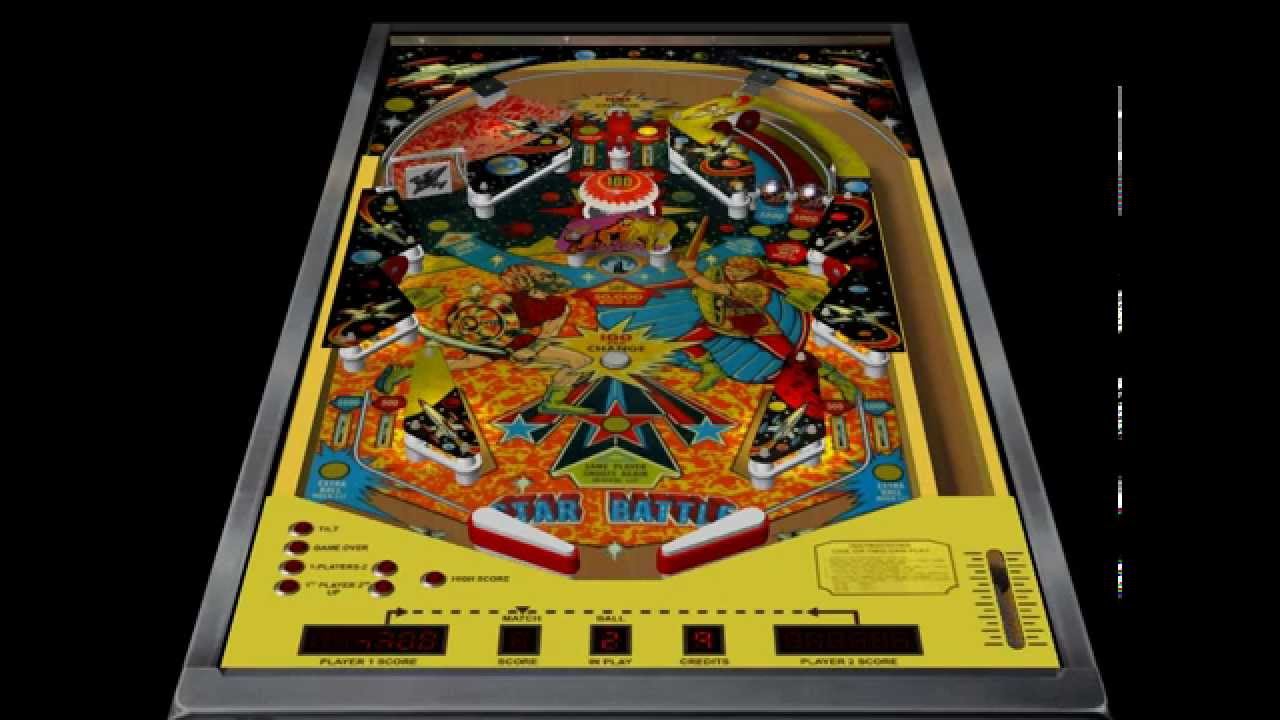 Star Battle (pinball table) - YouTube