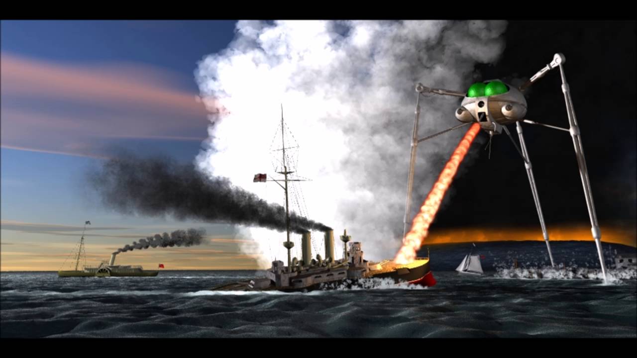 War of the Worlds The Artilleryman and the Fighting Machine - YouTube