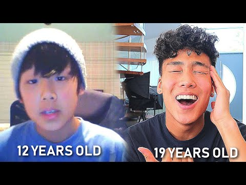 REACTING TO MY OLD YOUTUBE VIDEOS! w/Adi Fishman