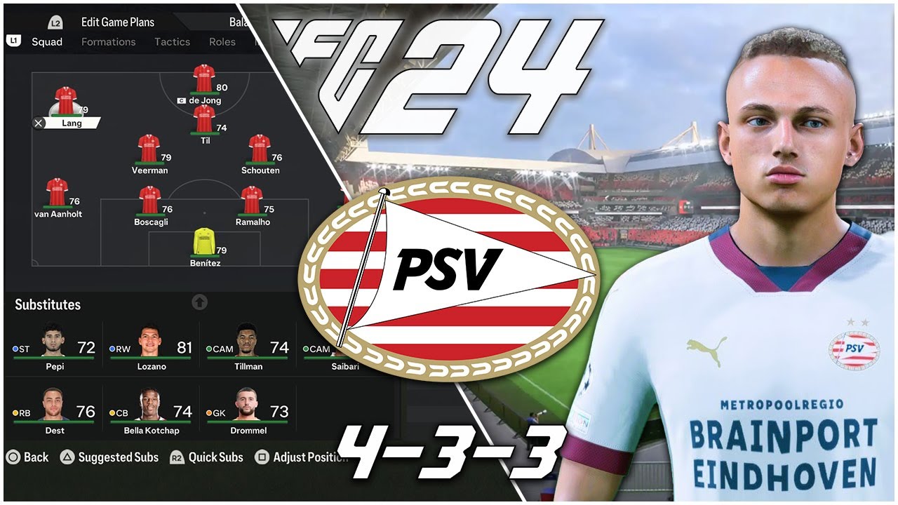 Recreate PSV's Unstoppable Tactics | EA FC 24 - YouTube