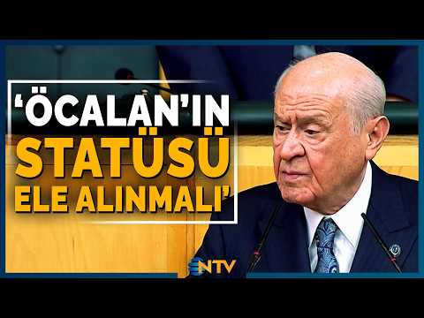 Devlet Bahçeli, 'Öcalan'ın Statüsü Ele Alınmalı' Dedi, Barış Süreci Koordinatörlüğü Olmasını Önerdi