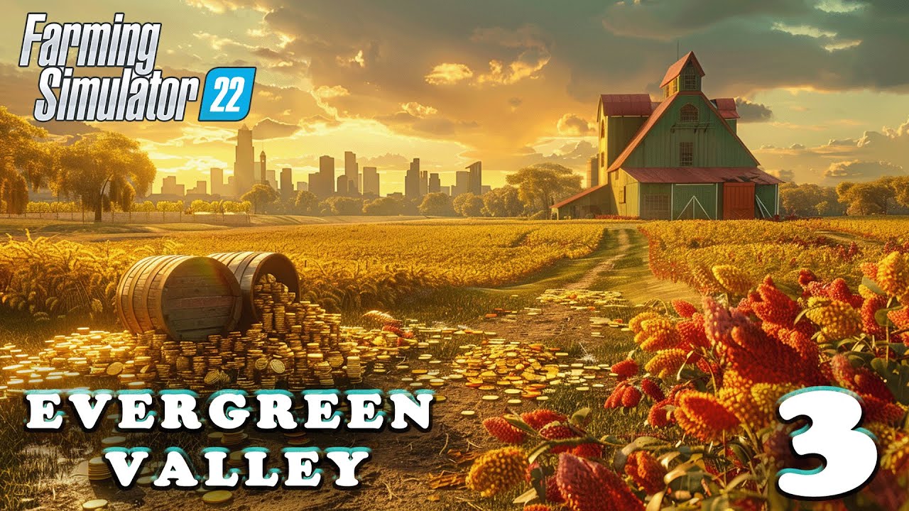 WE FOUND BARRELS OF HIDDEN GOLD! - FARMING SIMULATOR 22 - YouTube