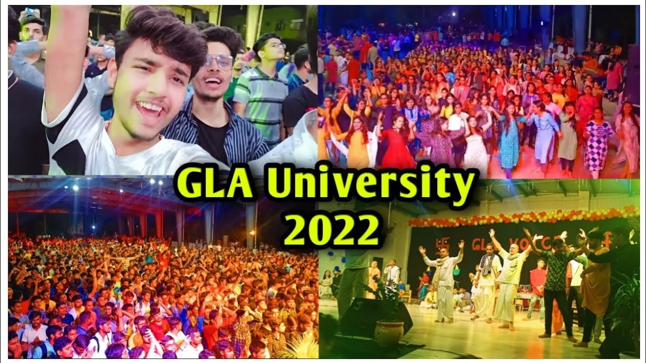 Biggest Event In GLA University | Gla University mathura | Iskcon ...