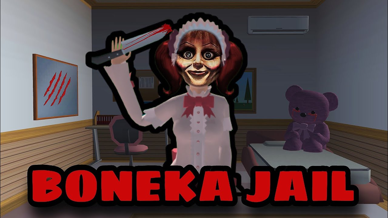 BONEKA JAIL || SAKURA SCHOOL SIMULATOR HORROR MOVIE - YouTube