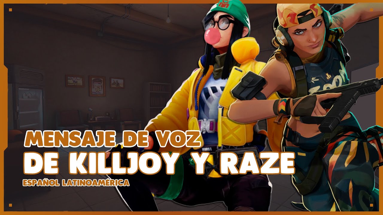🎙️ 9.01 - Nuevos Mensajes de Voz de Killjoy y Raze | Español ...