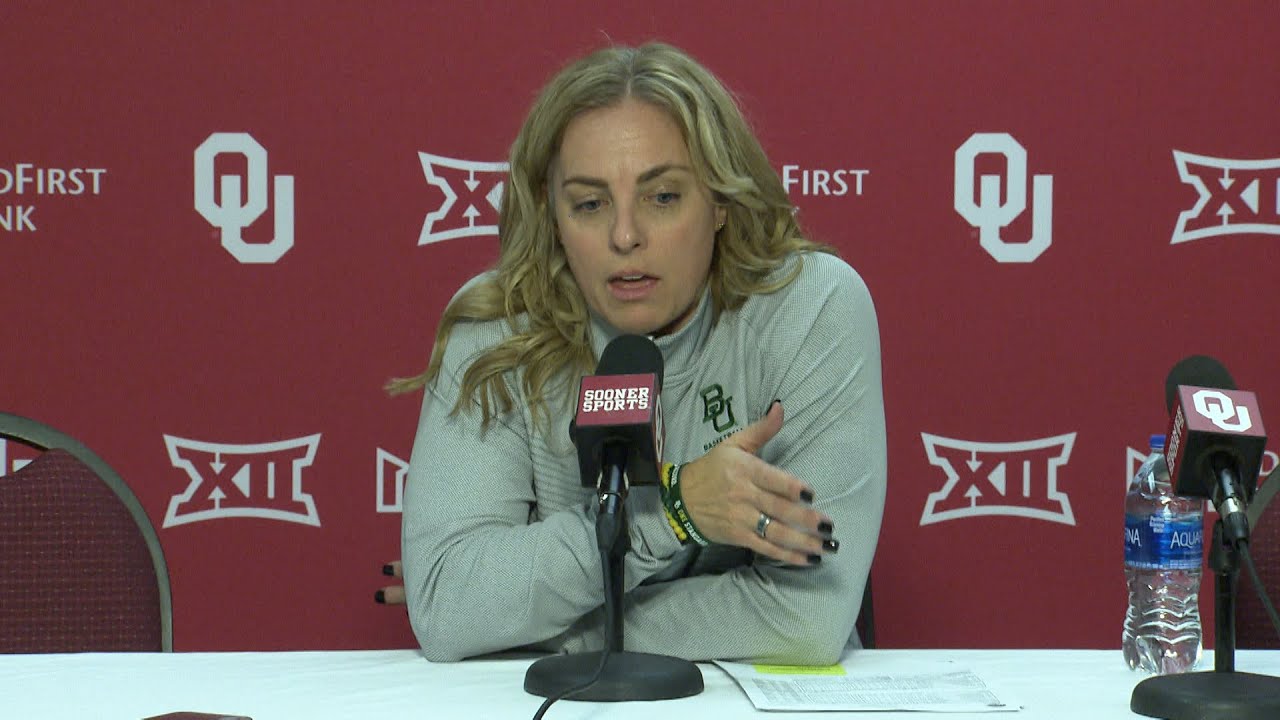 Collen Answer Questions after Win at Oklahoma | Baylor Women's ...